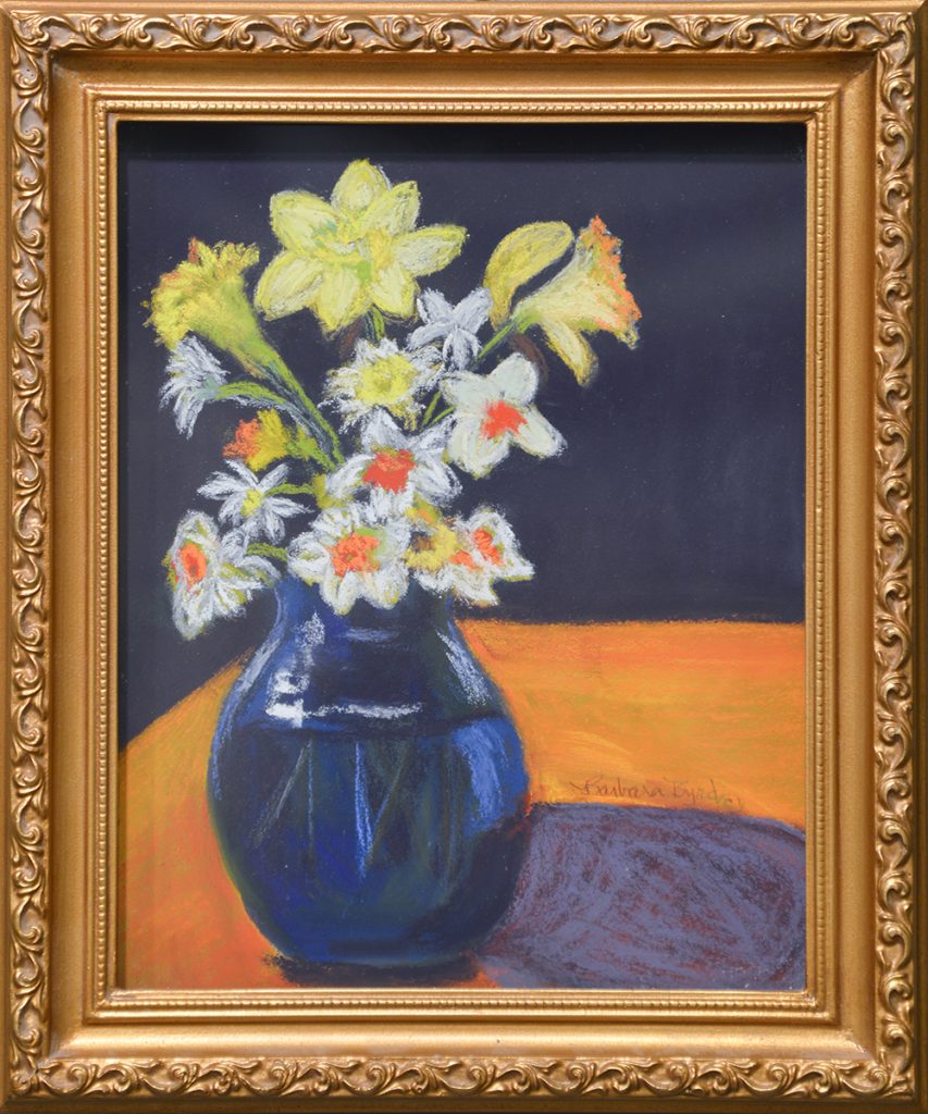 Barbara Byrd-Pastel Flowers | LibertyTown Arts Workshop