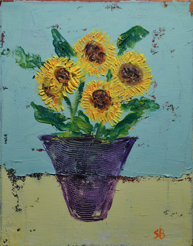 Sunflowers Sharon Blancard | LibertyTown Arts Workshop
