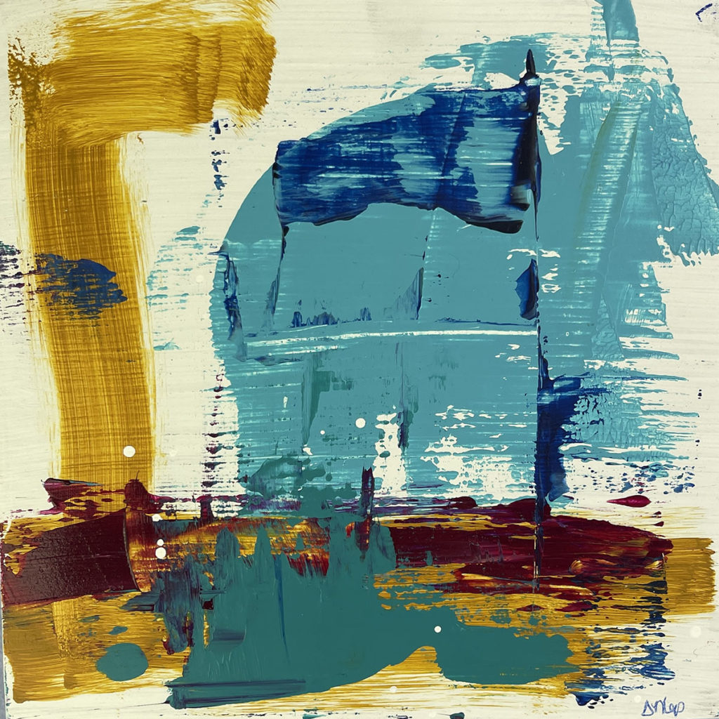 Mary Peterman-River Abstract 3# | LibertyTown Arts Workshop