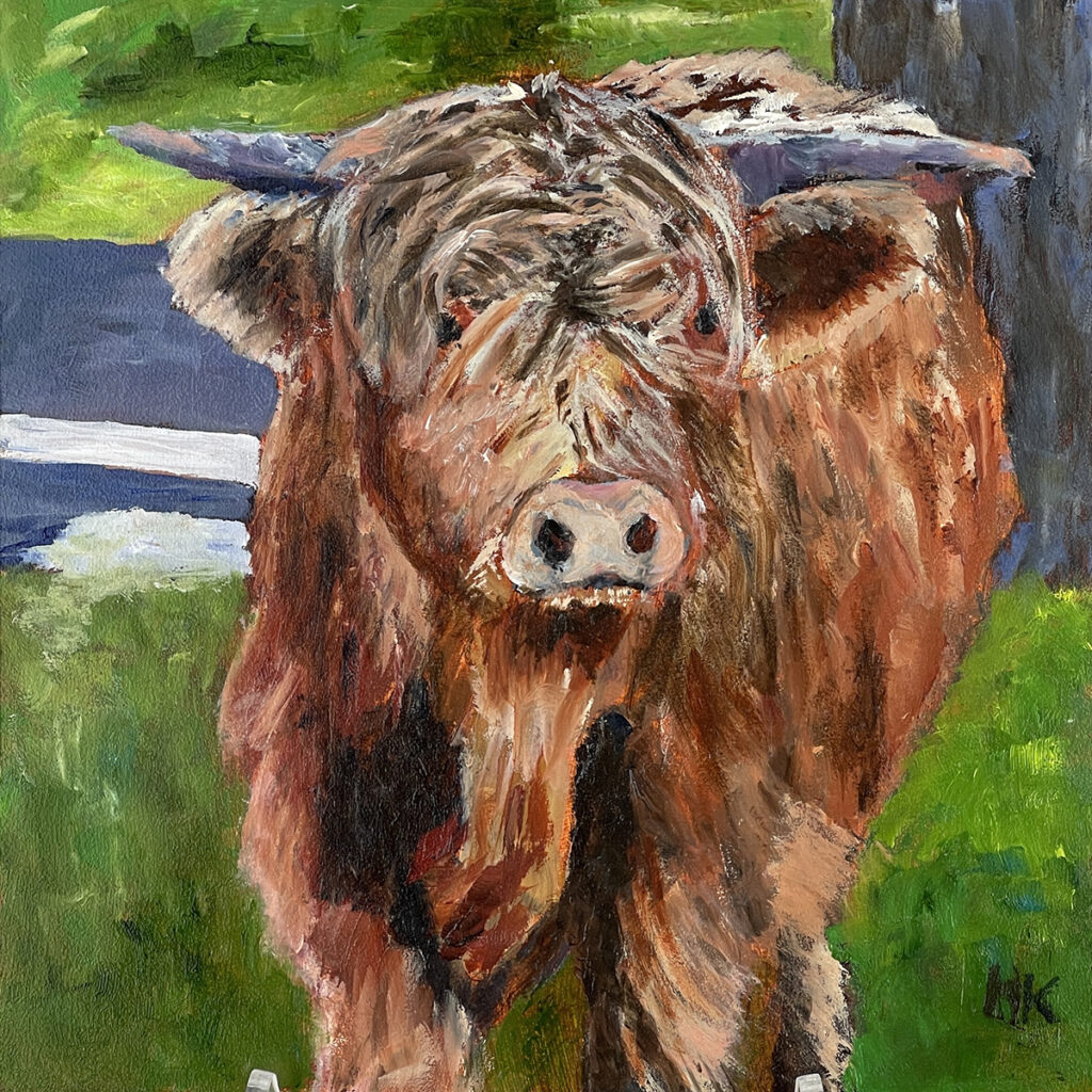 Cow-Helen Karnath | LibertyTown Arts Workshop