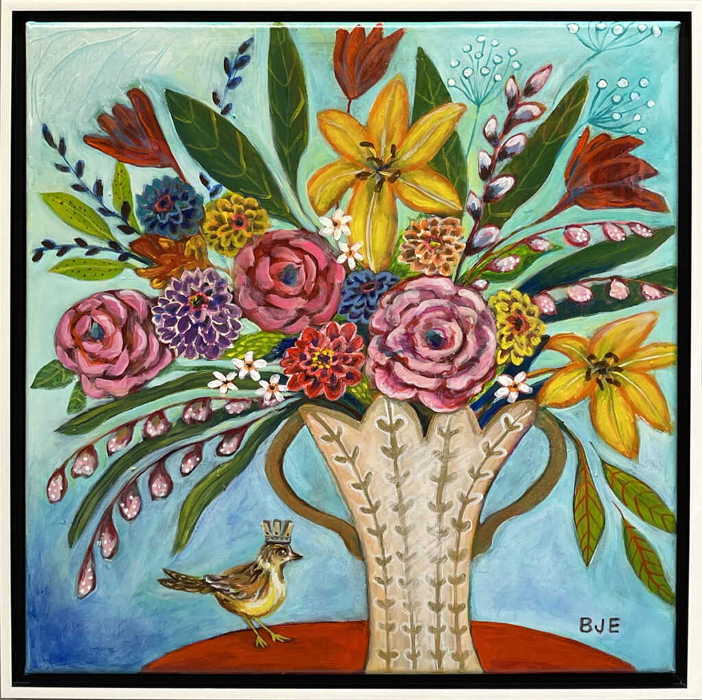 Flowers Reign-BJ Elvgren | LibertyTown Arts Workshop
