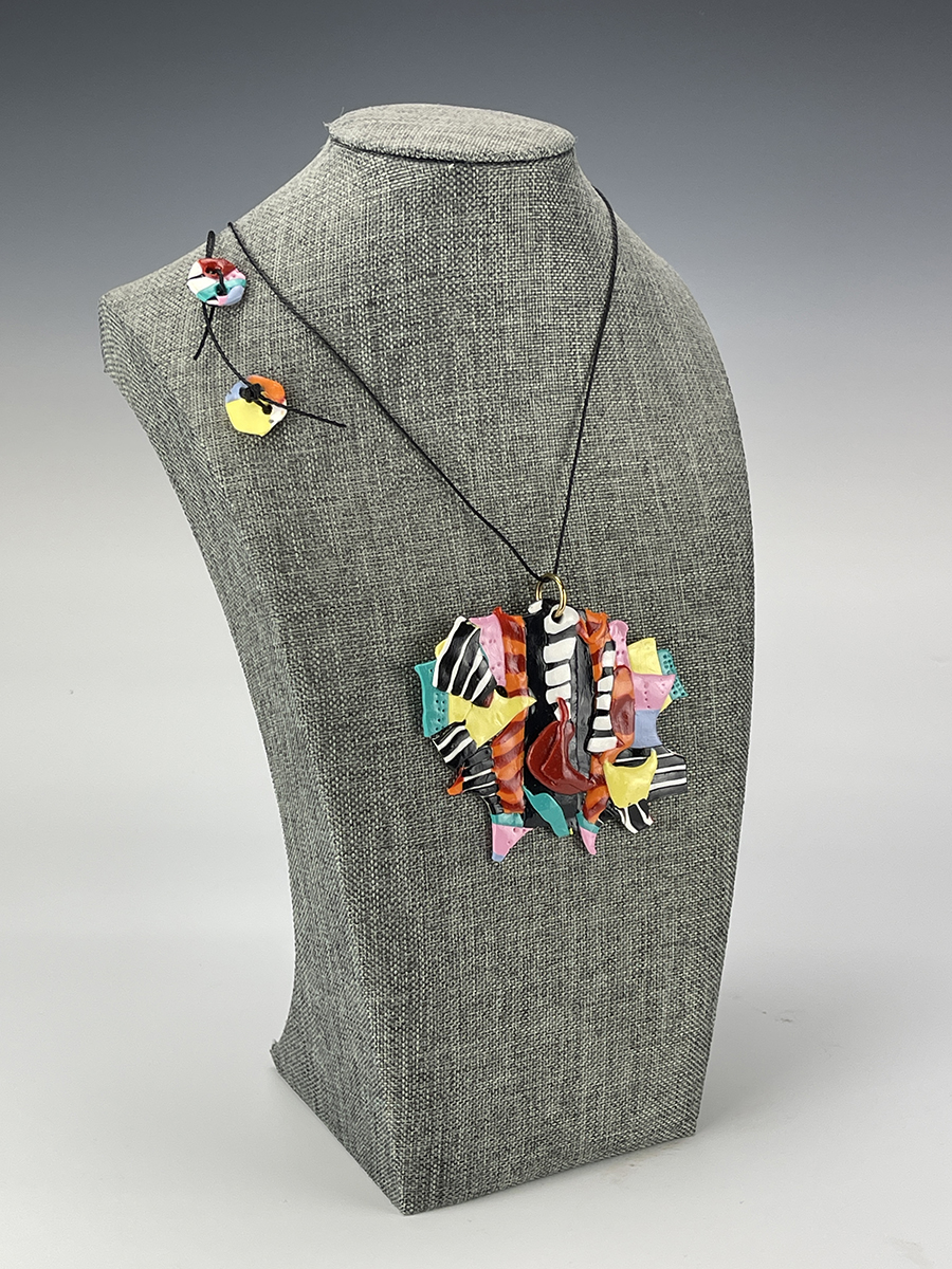 Abstract Necklace A-Nancy Morrissette | LibertyTown Arts Workshop