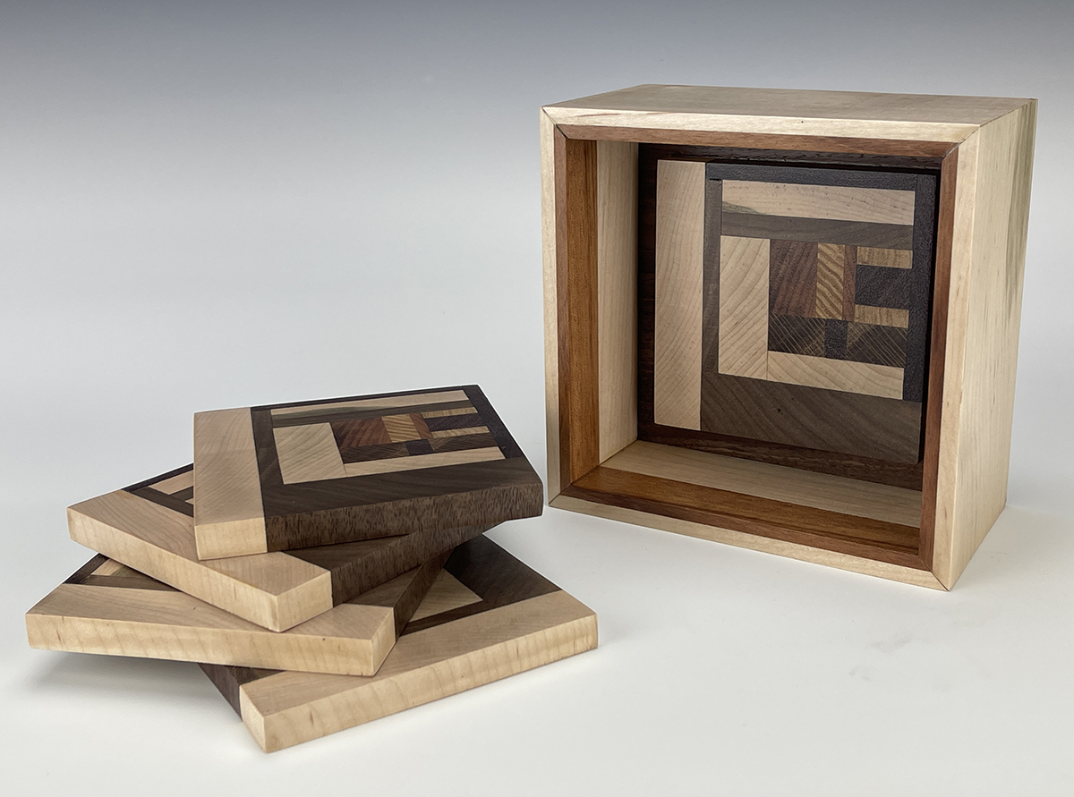 Cheers coaster set A-Greg Renz | LibertyTown Arts Workshop