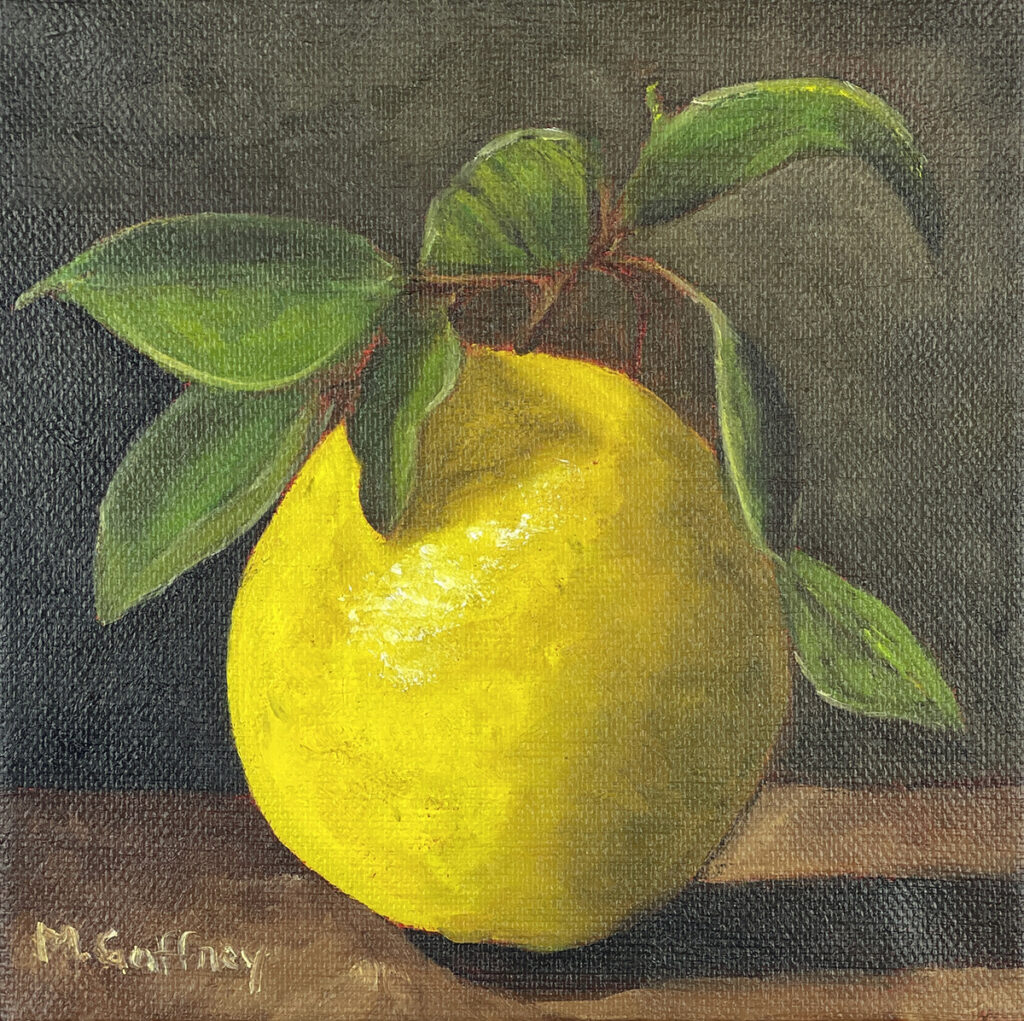 Still Life Lemon-Maria Gaffney | LibertyTown Arts Workshop