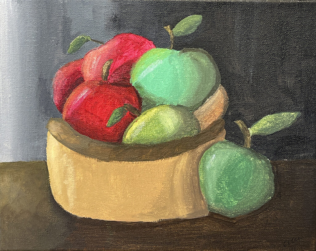 Apples-Ellee Pelt | LibertyTown Arts Workshop
