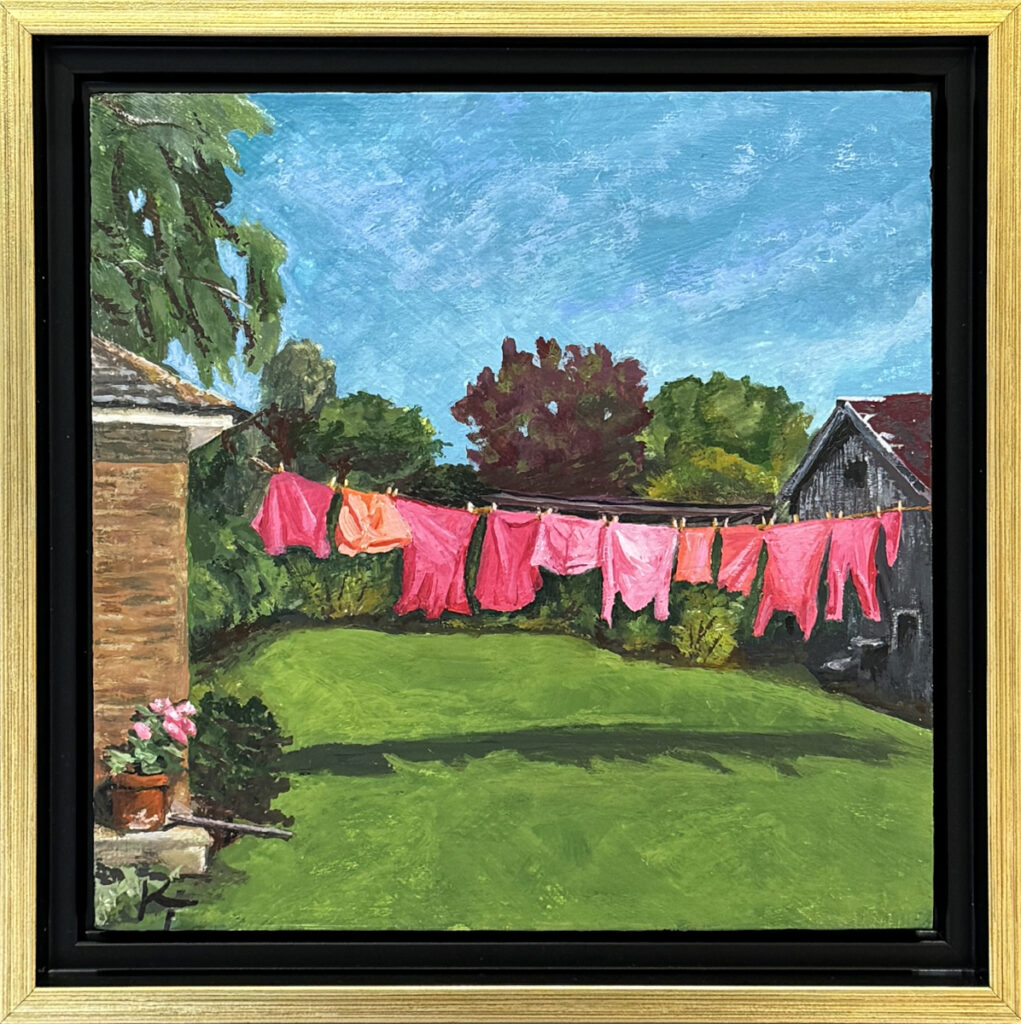 Summer washday-Kathleen Tharp | LibertyTown Arts Workshop