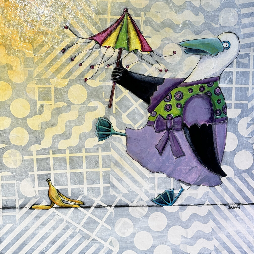 Hazard on the Track-Elizabeth Seaver | LibertyTown Arts Workshop