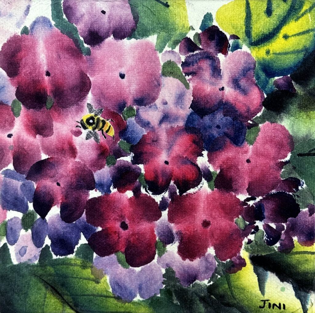 Hydrangea-Jini Ryan | LibertyTown Arts Workshop