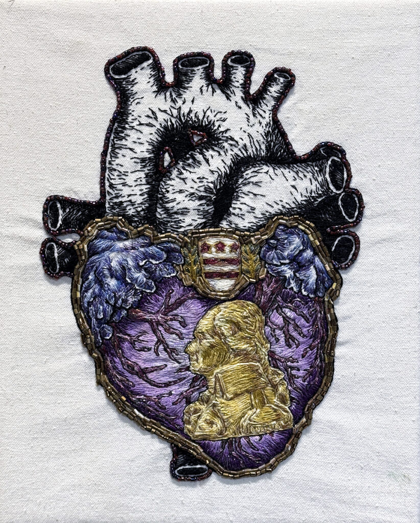 Purple Heart-Jenny Kenyon | LibertyTown Arts Workshop