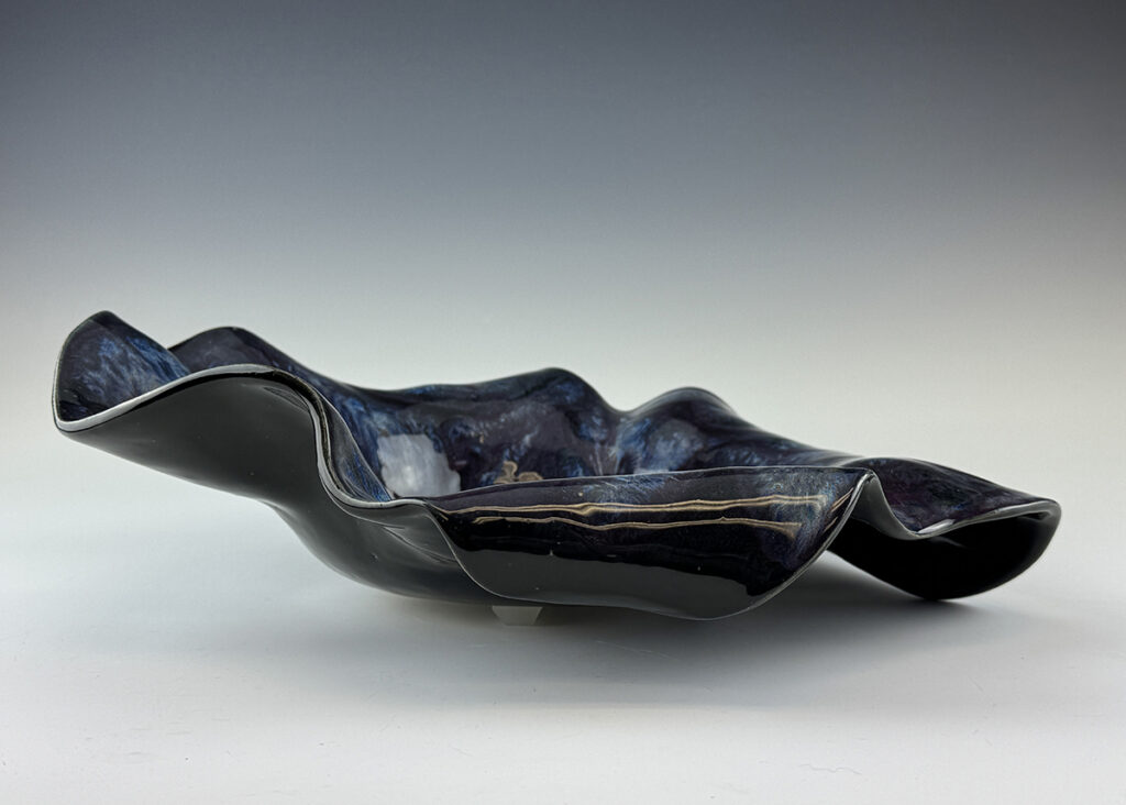 Purple Waves View B-Trish Vaughan | LibertyTown Arts Workshop