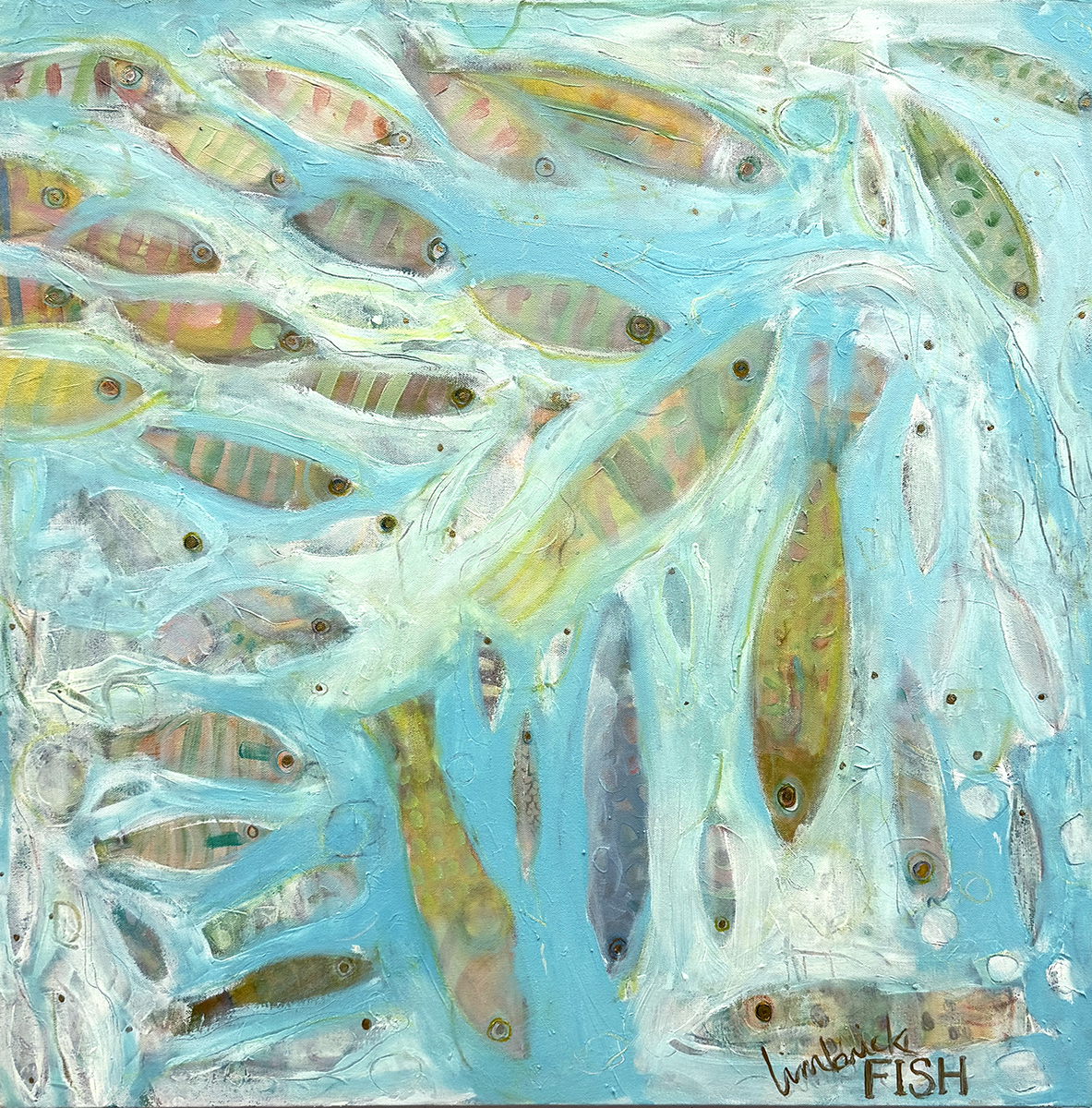 “Fish” by Joan Limbrick | LibertyTown Arts Workshop