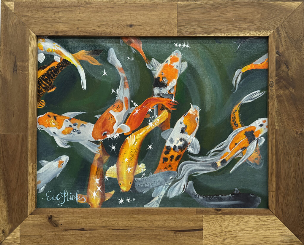 Koi Fish-Eve Hicks | LibertyTown Arts Workshop